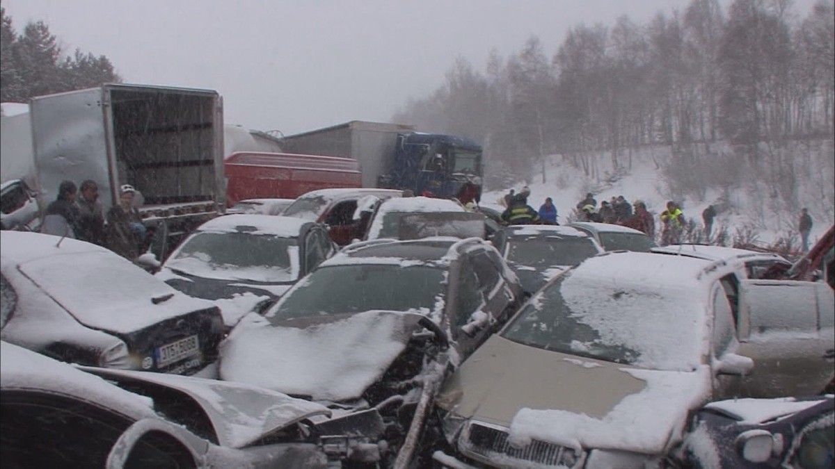 Od obří nehody na D1 uplynulo 15 let. Havarovalo tehdy přes 200 aut | TN.cz