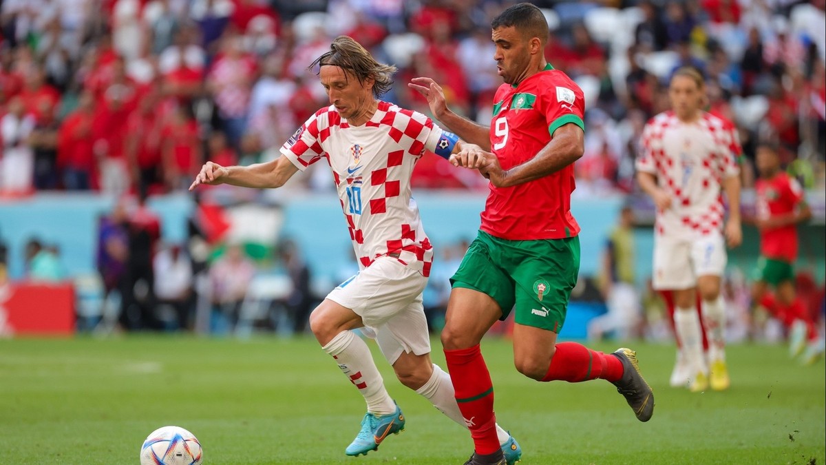 Zápas Maroka s Chorvatskem moc šancí nenabídl. Duel skončil bez branek ...