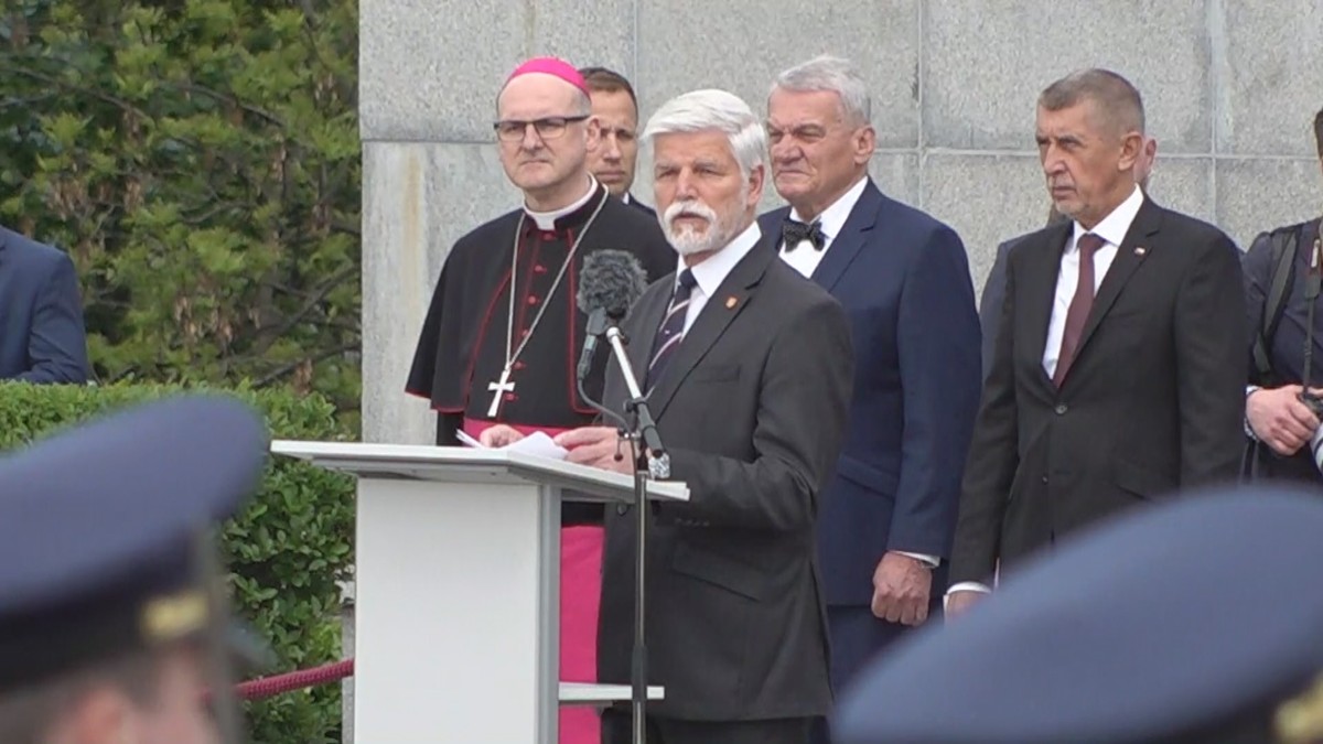 Záznam pietního aktu s projevem prezidenta republiky na pražském ...