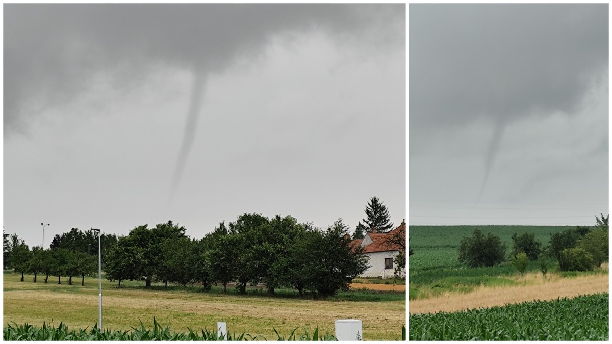 Na jihu Moravy se objevily tromby. Před čtyřmi lety nedaleko řádilo ...