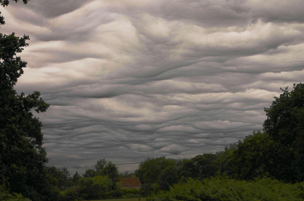 Nad Chorvatskem se objevil Undulatus asperatus. Děsivé a nepřirozené ...
