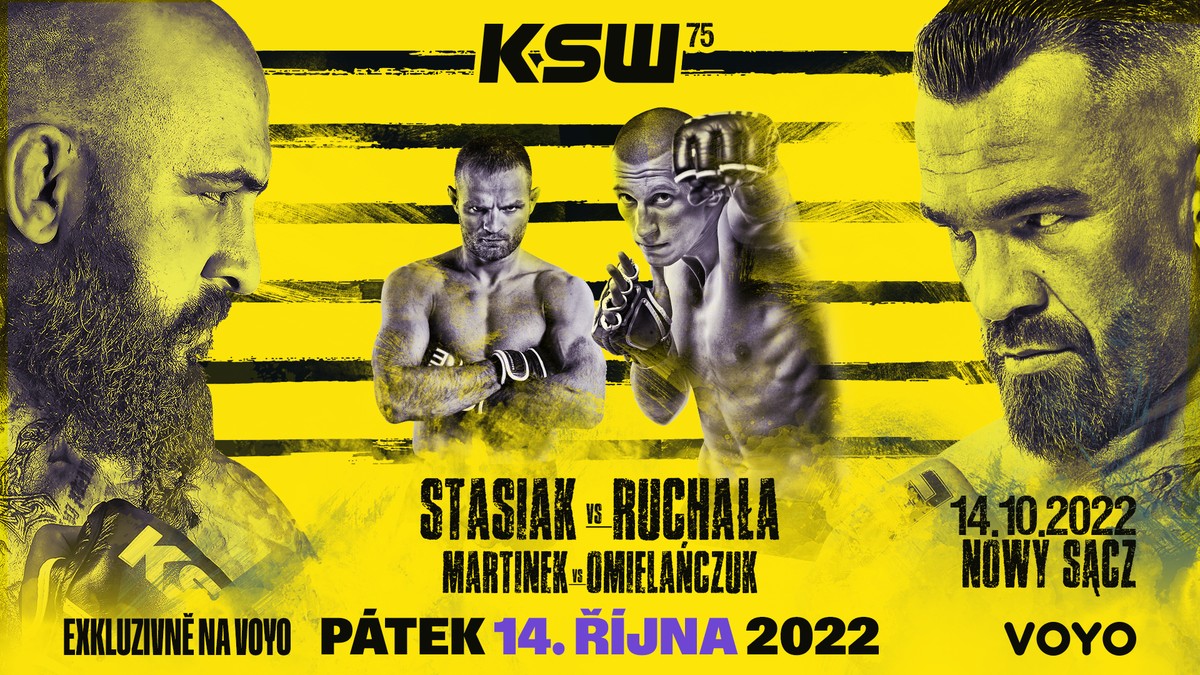 Podívejte se, jak sledovat KSW 75. Do boje jde Martínek a další česká jména | TN.cz