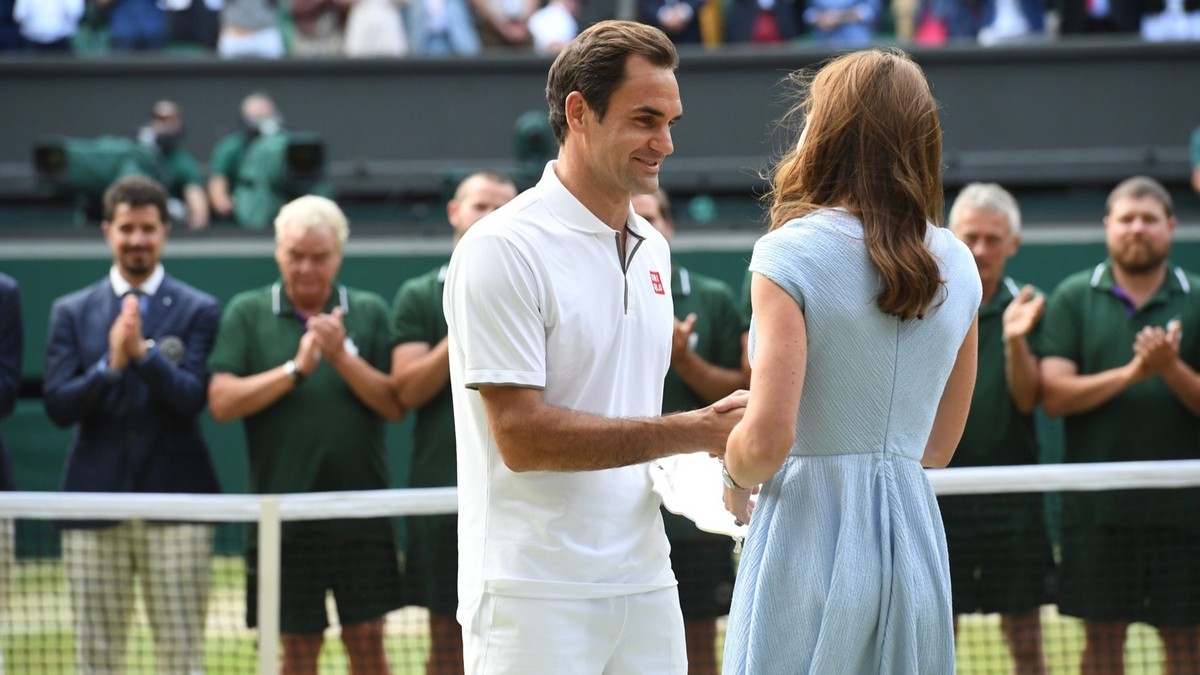 Vévodkyně Kate a hvězdný Federer společně na kurtu. Chystají akci pro ...