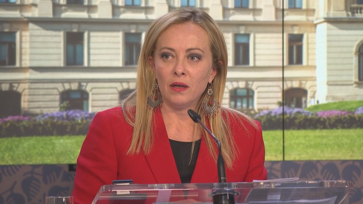 Italská premiérka Meloniová se sešla s Fialou. Řešili obrannou ...
