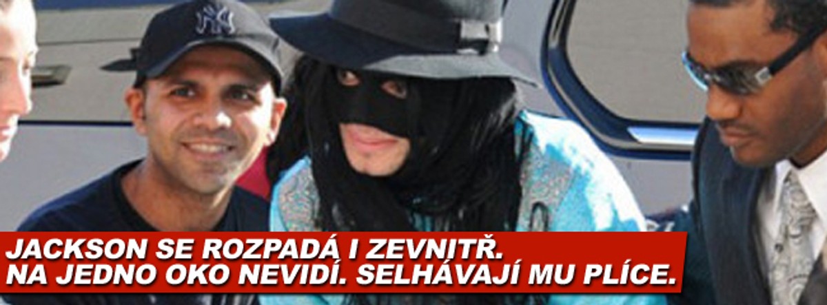 Jackson coby Zorro transvestita. Rozpadá se zevnitř | TN.cz