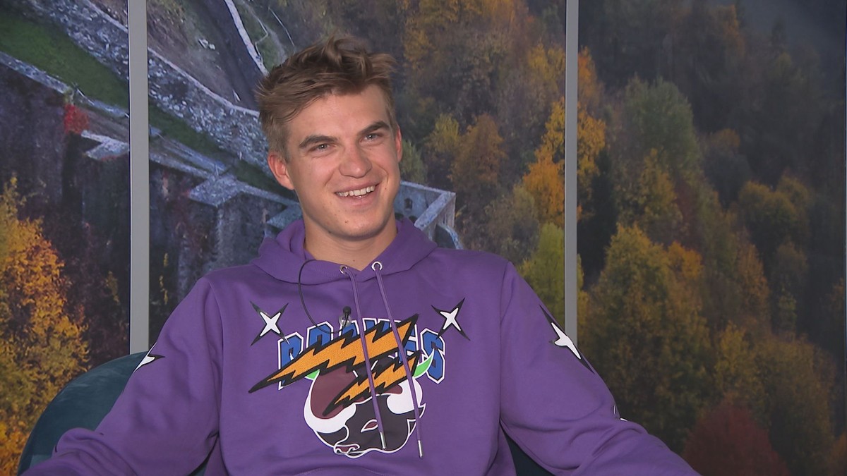 S bráchou se pořád hecujeme, říká talent Mathias Vacek. Při etapě si dá ...