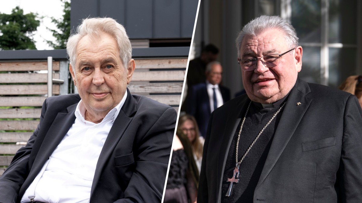 Exprezident Zeman a Dominik Duka jsou v nemocnici. Kardinálův stav je ...