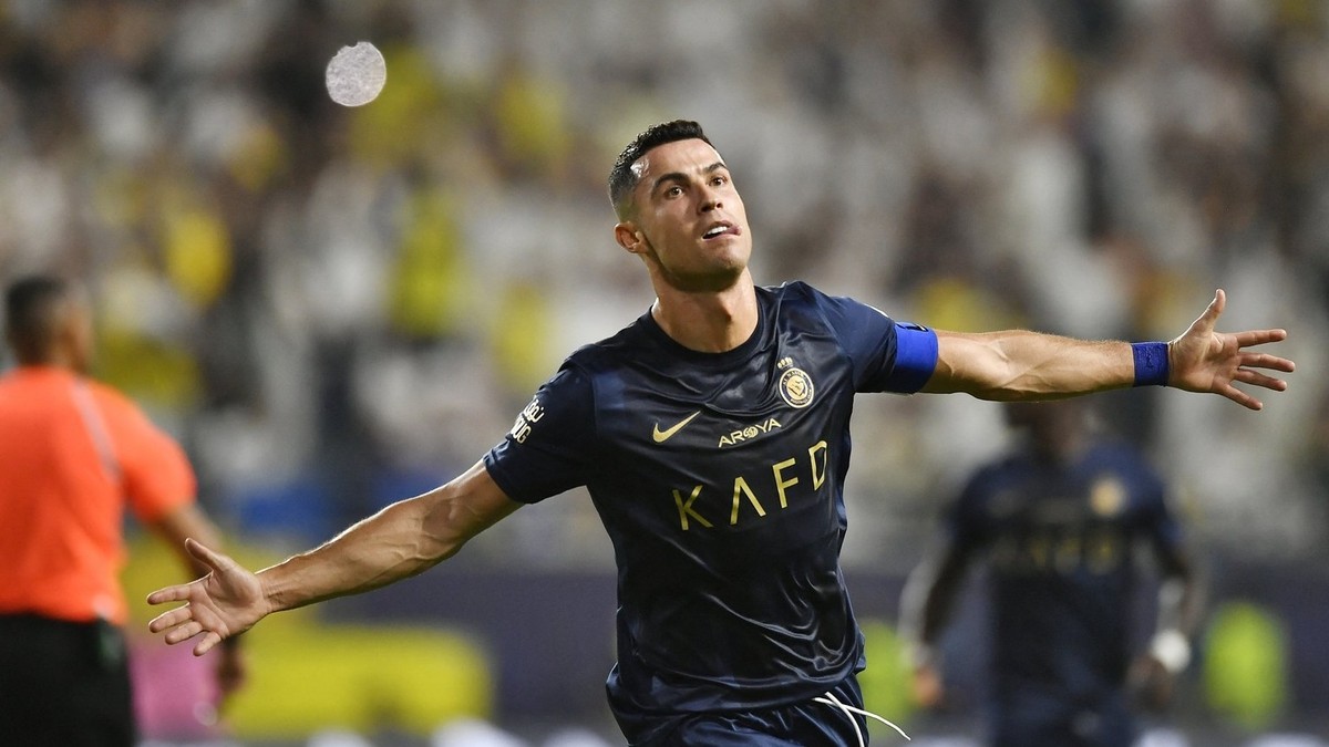Ronaldo je nejlepším střelcem saúdskoarabské ligy. Dal další dva góly ...