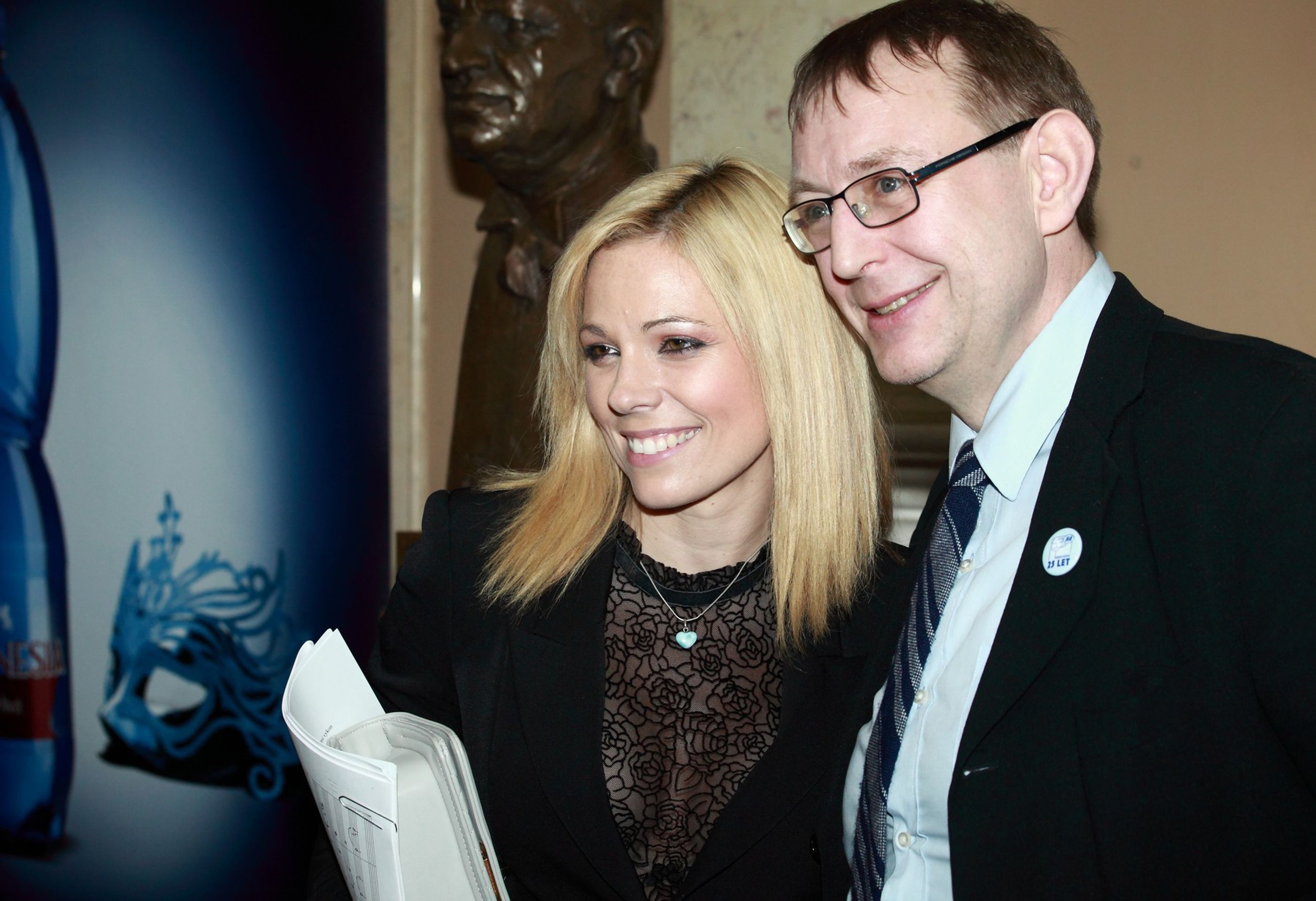 Jiří Hromada a Gabriela Vránová, 27. 11. 2014 | Galerie: Jiří Hromada ...