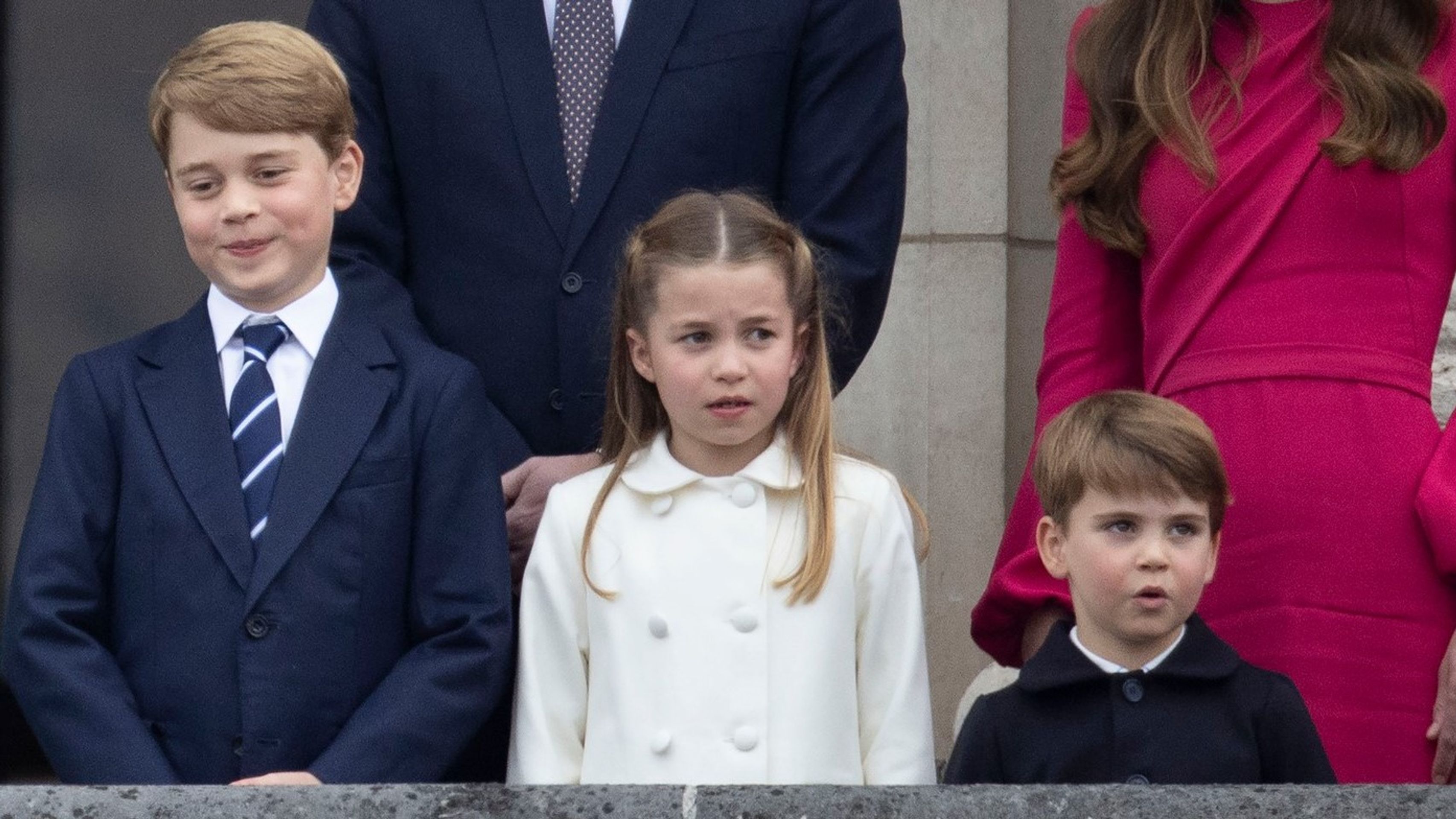 George, Charlotte a Louis | Galerie: Princ Louis | TN.cz