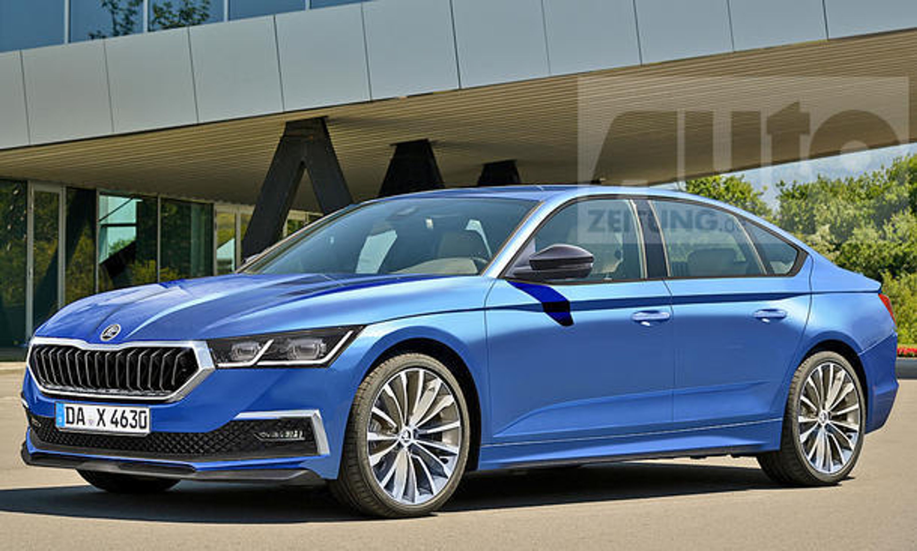 Škoda Octavia 4. generace - 28 | Galerie: Fotogalerie: Jak by mohla ...