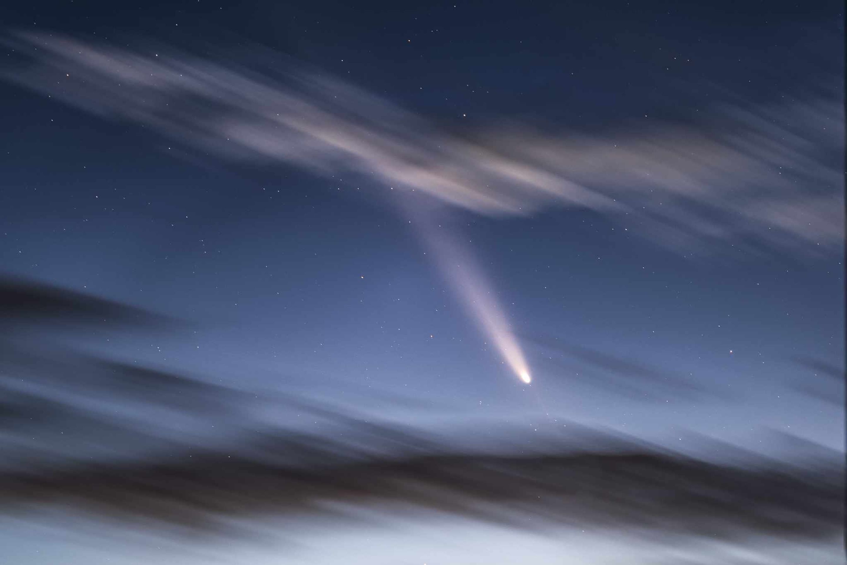 Kometa C/2023 A3 (Tsuchinshan-ATLAS), 13. 10. 2024 Liptovská Mara na ...