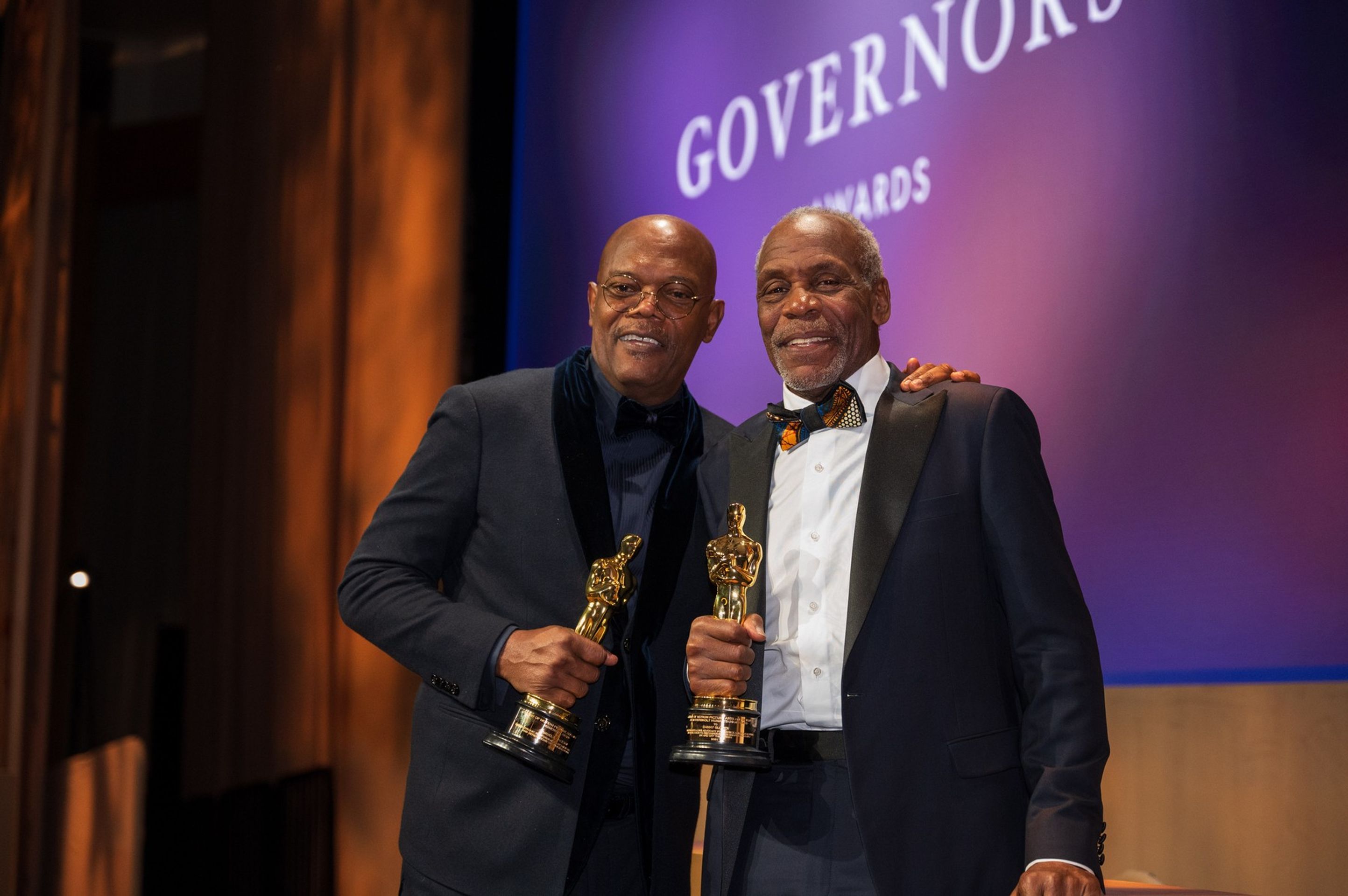 Danny Glover a Samuel L. Jackson, 25. 3. 2023 Governors Awards 2022 ...
