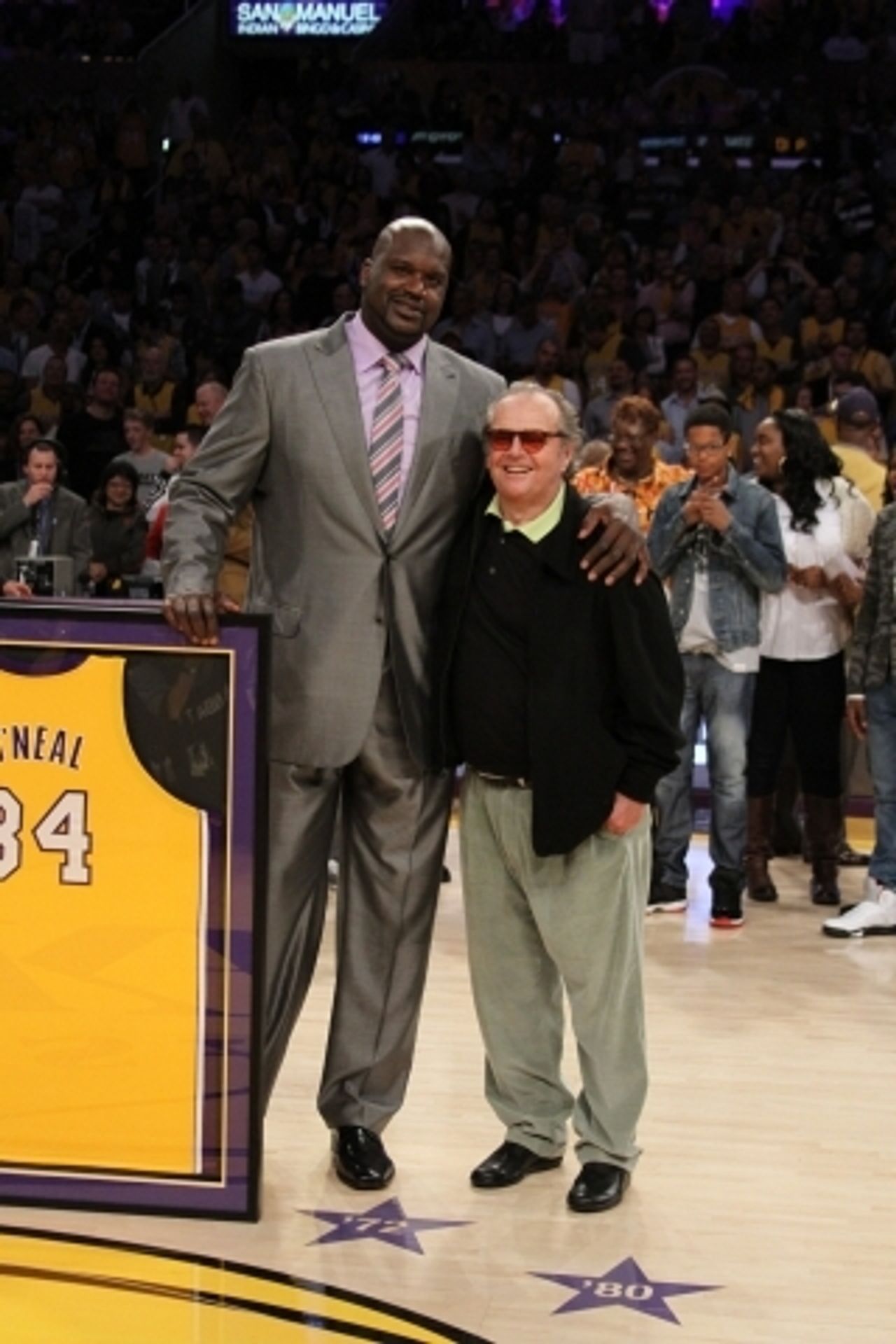 Shaquille O´Neal - vyřazení dresu - 2 | Galerie: GALERIE: Lakers ...
