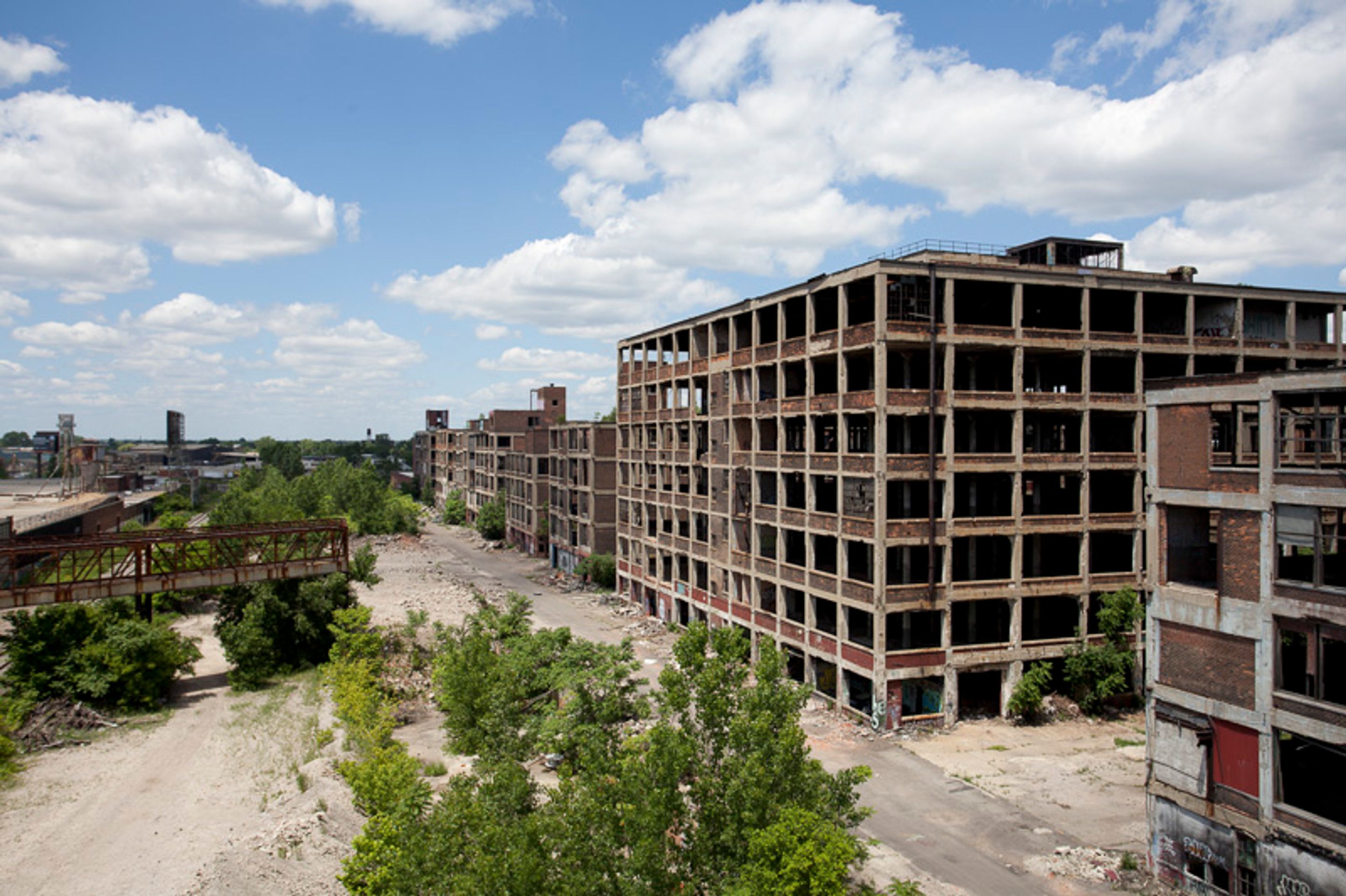 Packard Automotive Plant v Detroitu | Galerie: Slavná obří továrna ...