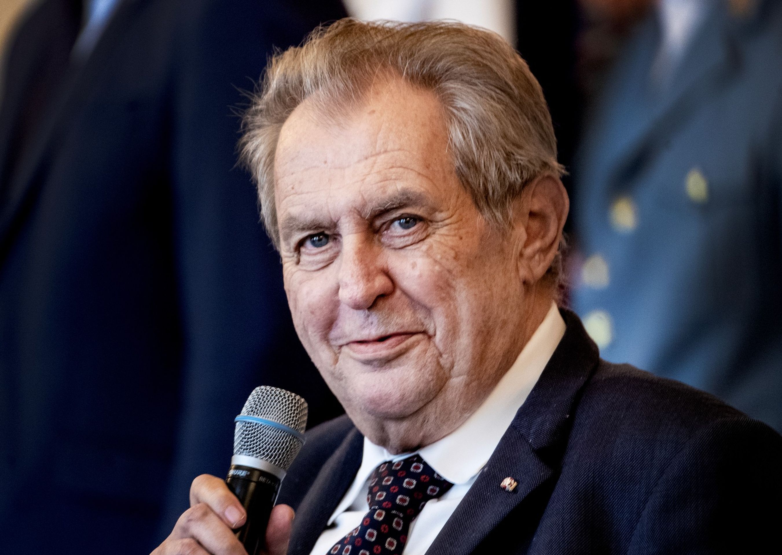 Miloš Zeman v pořadu Za pět minut dvanáct, 5. 11. 2023 | Galerie: Miloš ...