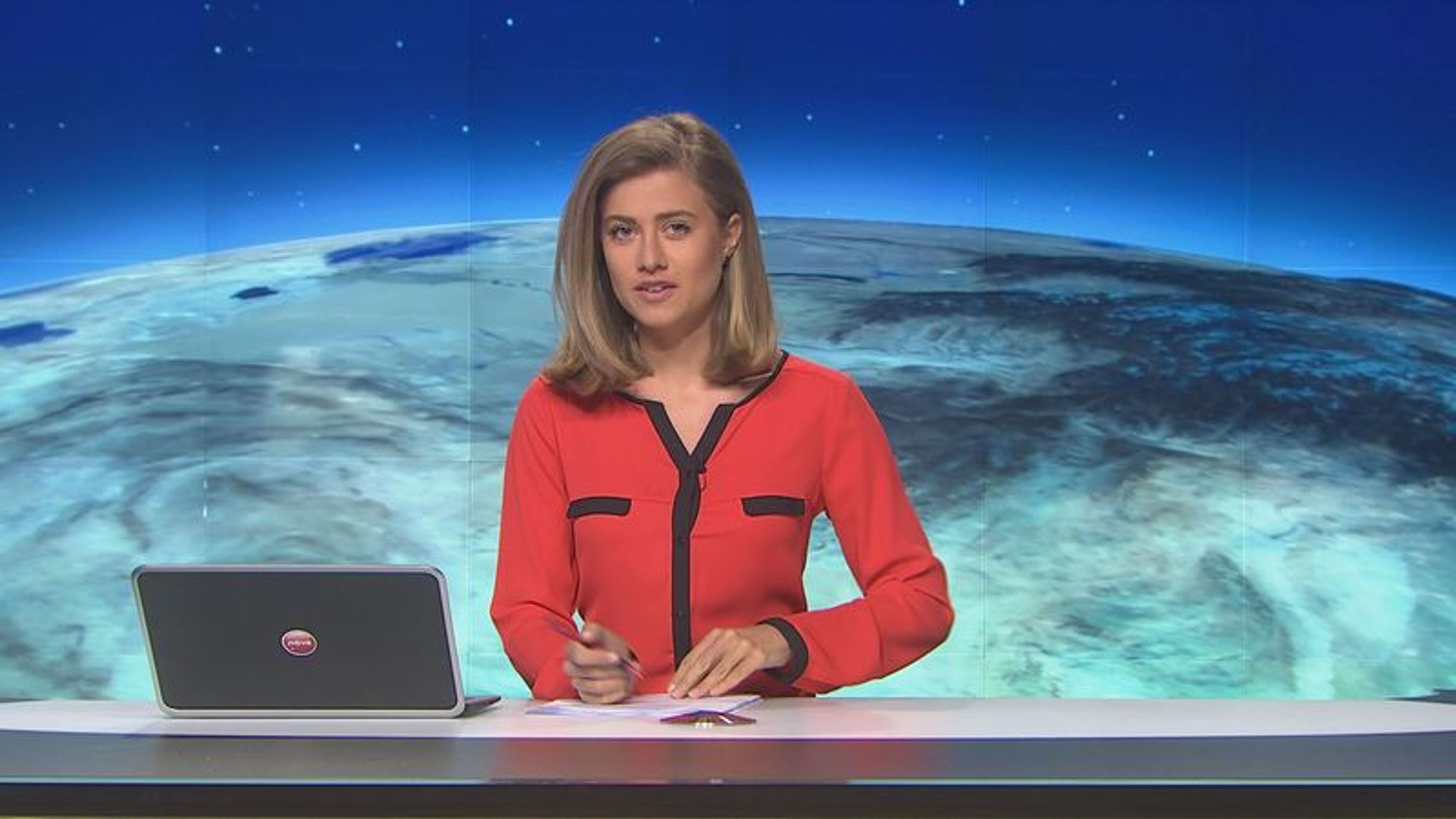 První moderátorská dvojice Televizních novin Stanislava Wanatowiczová ...